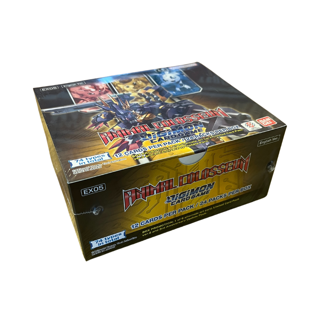 Digimon Card Game Animal Colosseum EX05 Booster Box (24 packs)