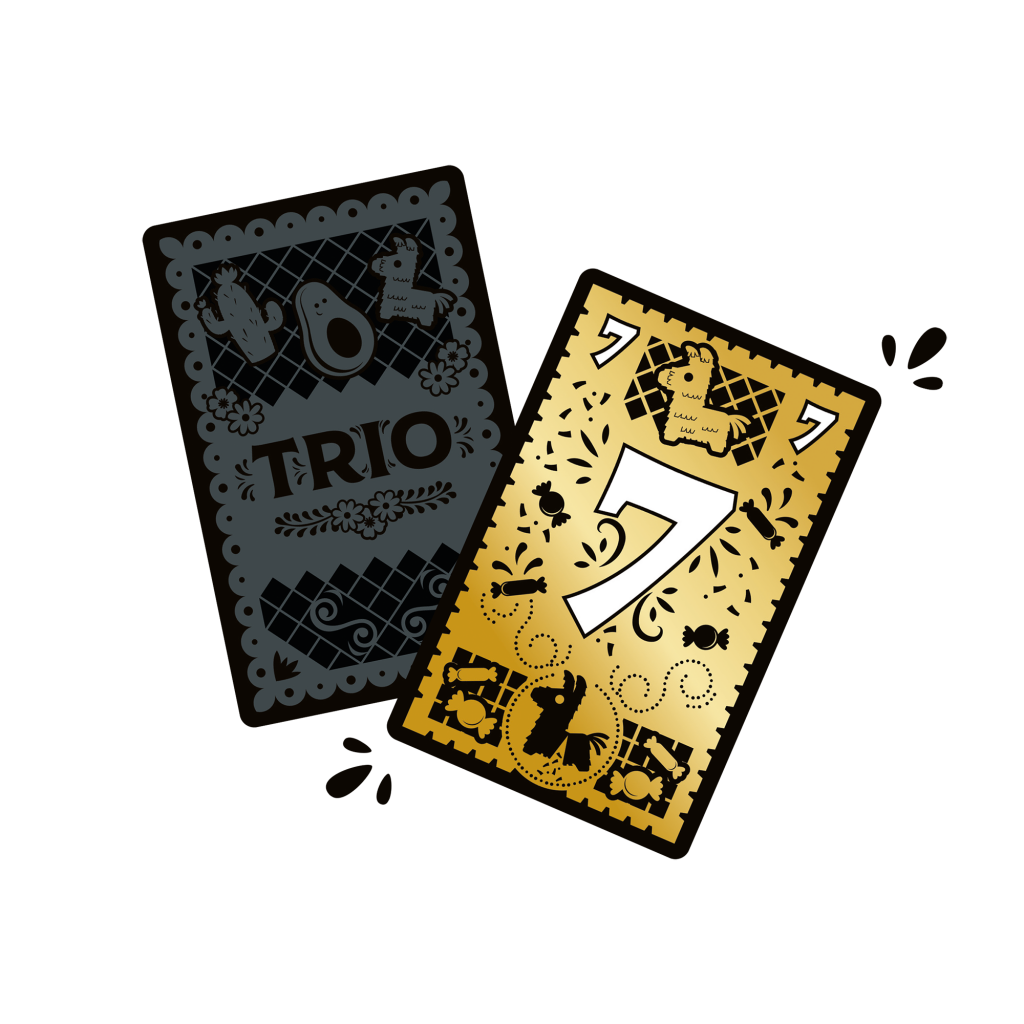 Trio | a set collecting 3-6 player memory based board game