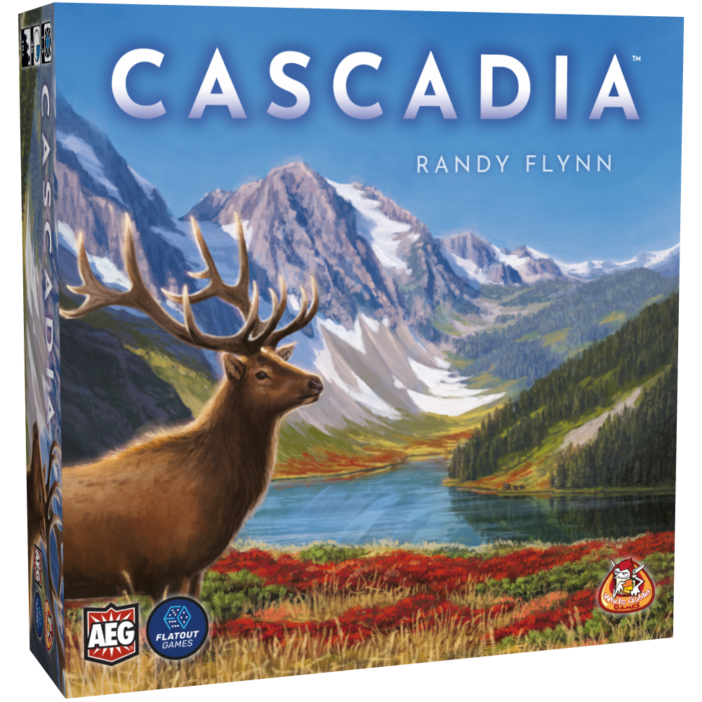 Cascadia | a puzzly tile-laying and token-drafting game