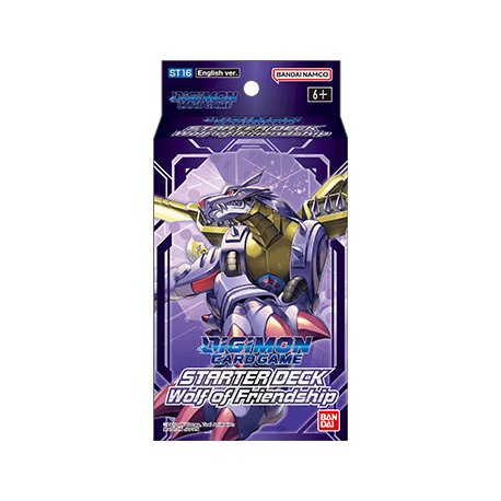 Digimon Starter Deck Wolf of Friendship ST16 | Garurumon Deck