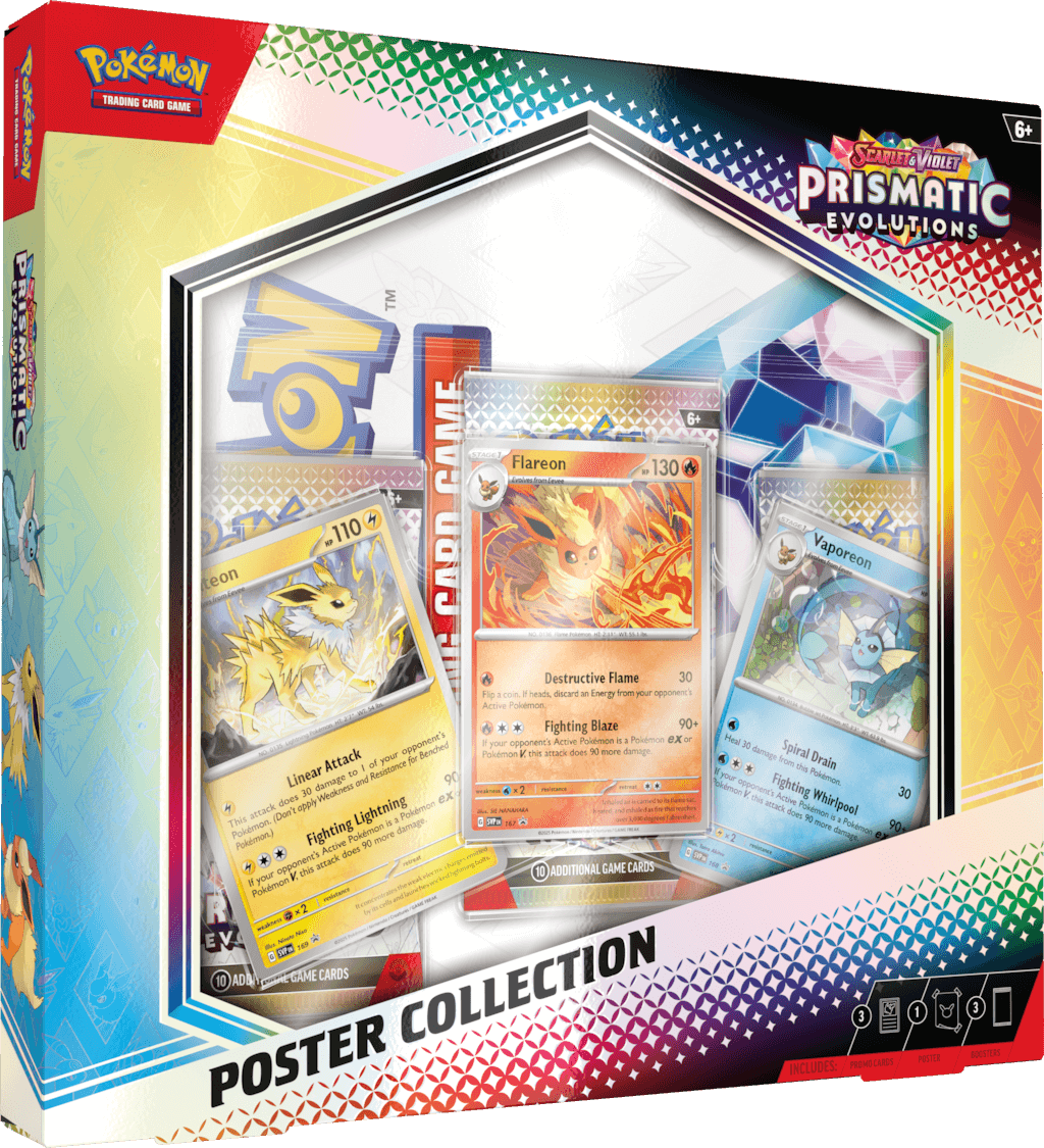 Pokemon TCG: Prismatic Evolutions - Poster Collection