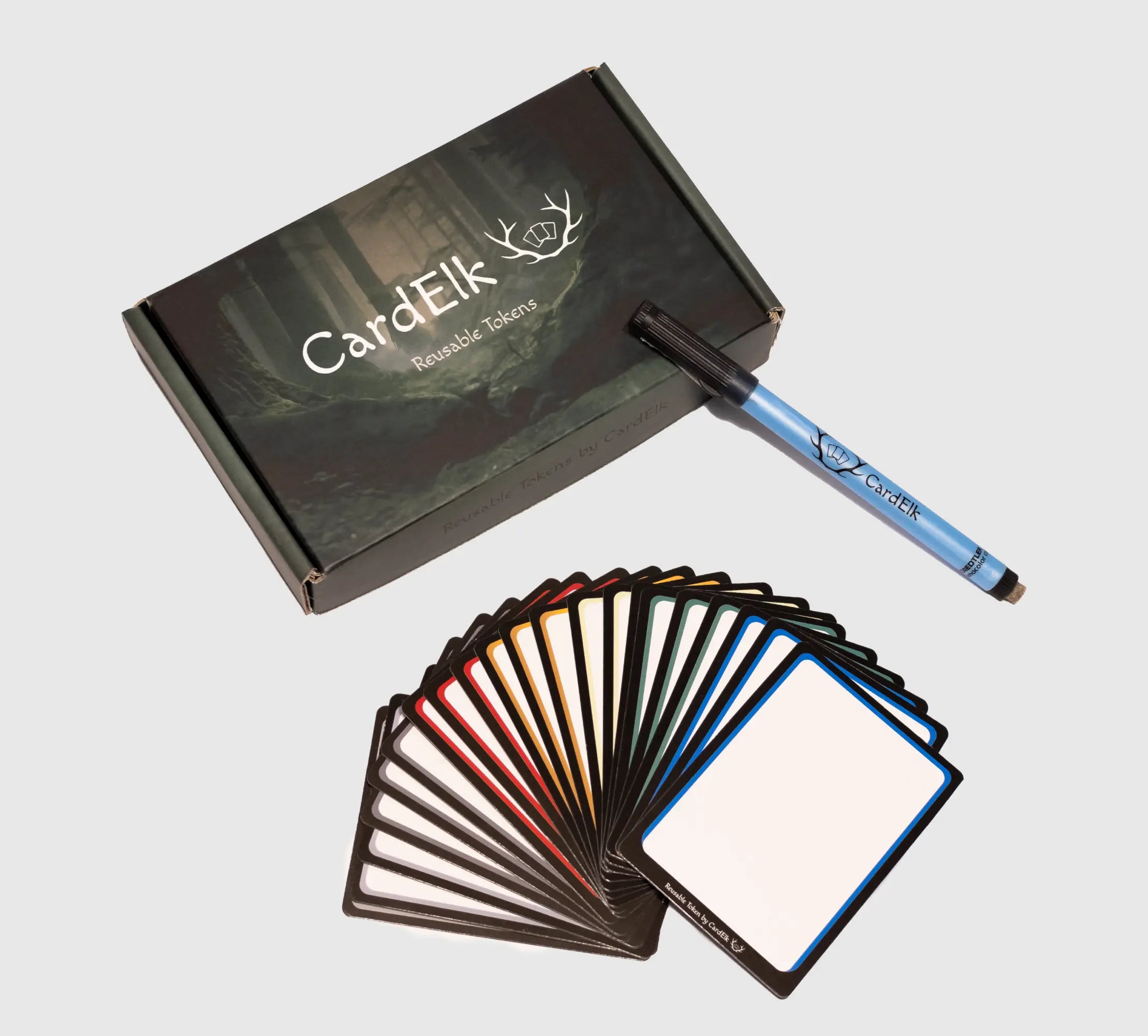 CardElk: Reusable Tokens | draw your own custom tokens