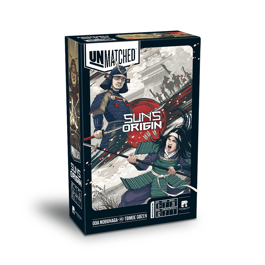 Unmatched: Sun's Origin | fantasy fighting card game