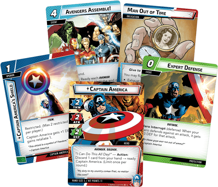 Marvel Champions: Captain America Hero Pack