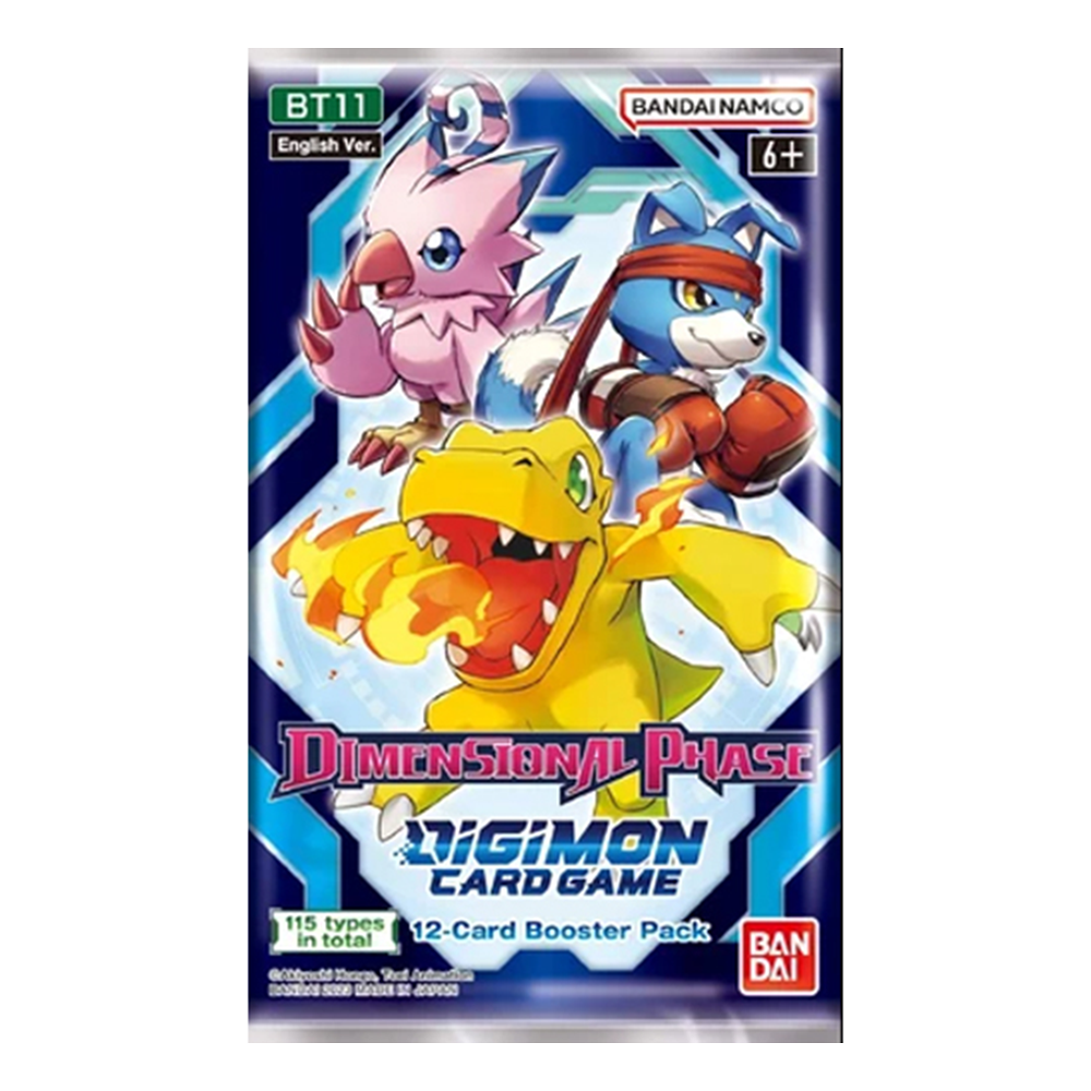 Digimon Dimensional Phase BT11 Booster Pack | Amazing Alt Arts