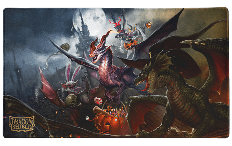 Dragon Shield Playmat Halloween Dragon 2021 | Stitched Edges